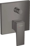 Hansgrohe Metropol, vanová baterie pod omítku, kartáčovaná černá chromová, 32545340