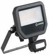 LED reflektor s pohybovým čidlem LEDVANCE FLOODLIGHT černý 17W/11W 2400lm/1600lm 3000K teplá bílá IP65