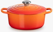 Le Creuset Signature - Pekáč kruhový s poklicí, objem 4,2 l, volcanique 21177240902430