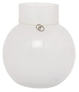 Skleněná váza Ernst White 14 cm Ernst
