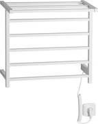 Sapho Sapho, ELZOR Elektrický sušák ručníků 500x470mm, 60W, bílá matná, EB500