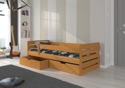 ADRK Furniture Postel s matrací BEMMA 200x90