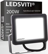 LEDSVITI Venkovní LED reflektor 200W
