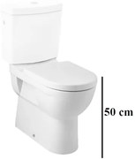 Jika Mio wc kombi, pouze mísa vario odpad h8247160000001 2471.6.000.000.1