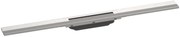Hansgrohe RainDrain Flex - Lineární sprchový žlab s nerezovým roštem 800, do prostoru, zkrátitelný, kartáčovaná nerez 56044800