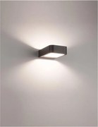 NV 713312 Venkovní nástěnné svítidlo ACQUA tmavě šedý hliník akrylový difuzor LED 5W 3000K 110-265V 38st. IP54 - NOVA LUCE