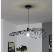 Brilagi - LED Lustr na lanku CERIA WIRE 1xE27/40W/230V 60x80 cm černá