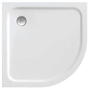 Ravak Galaxy Pro Chrome - Sprchová vanička Elipso Pro-90 Chrome, 90x90 cm, bílá XA247701010