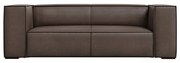 Hnědá kožená pohovka 212 cm Madame – Windsor & Co Sofas