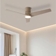 ZEVENTI - LED Stropní ventilátor BARROSA LED/18W/230V Wi-Fi Tuya + DO