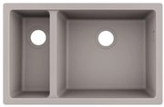 Hansgrohe Dřezy - Podstavný granitový dřez S510-U635, betonová šedá 43433380