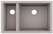 Hansgrohe - Podstavný granitový dřez S510-U635, betonová šedá 43433380