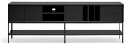 Černý TV stolek 220x74x45 cm Platt – Teulat
