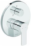 Duravit DC5210012010-Vanová baterie pro podomítkovou instalaci D-CODE les. chrom