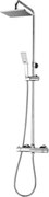 OMNIRES Uni - Sprchový set s termostatem, 25x25 cm, chrom SYSY11-N-6CR
