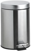 Bemeta Design Odpadkový koš, 3 l, nerez, mat - 104315025