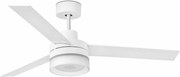 FARO 33460 ICE L L LED SPEAKER, bílá, stropní ventilátor s reproduktorem - FARO