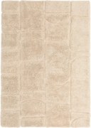 Krémový ručně tkaný vlněný koberec 200x300 cm Nak – Kave Home