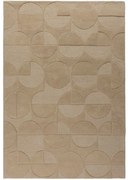 Flair Rugs, Kusový koberec Moderno Gigi Natural, 160x230, béžová, ložnice