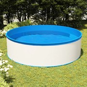 vidaXL Marketos Nadzemní bazén se závěsným skimmerem a čerpadlem 350x90 cm bílý