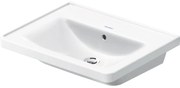 Duravit 2367600060 - Závěsné umyvadlo D-NEO 60x48 cm keramika/lesklá bílá
