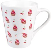 Keramický hrnek s dortíčky Cherry Cupcake – 300 ml