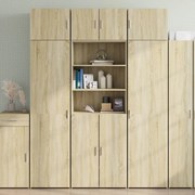 Úzká úložná dub sonoma 70x42,5x225 cm kompozitní dřevo 3281317
