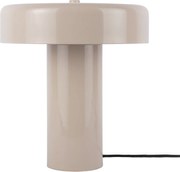 Béžová kovová stolní lampa (výška 26 cm) Riqueza Palo – Leitmotiv
