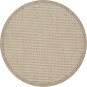 Ayyildiz, Kusový koberec Giza 1410 Beige kruh, 160x160 (průměr) kruh, béžová, chodba / předsíň