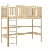Legno Dětská patrová postel Lada borovice Rozměr (cm): 80x160