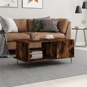 Konferenční Stolek 90 X 50 X 40 Cm Kompozitní Dřevo - Betonová šedá