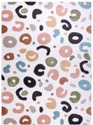Dywany Łuszczów, Dětský kusový koberec Fun Spots cream, 80x150, vícebarevná, dětský pokoj