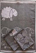 SVITAP sleep well Kuchyňské utěrky Extra savé Ovce 1 50x70 cm, 3 ks