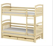 Legno Dětská patrová postel Alena borovice Rozměr (cm): 80x160