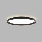 LED2 1274953DT Moon, stropní svítidlo, 60W LED 3000/4000K stmívatelné TRIAC, černá, Ø60cm