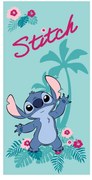Tyrkysová dětská osuška z mikrovlákna 70x140 cm Lilo and Stitch "Hawaii" – Jerry Fabrics