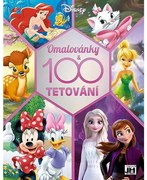 Jiri Models 100 tetování s omalovánkami Disney holky