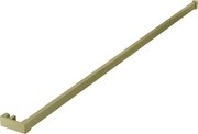 Mexen Kioto, věšák na ručníky pro sprchovou zástěnu, max. 1 140 cm, zlatá matná, 800-06-55