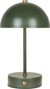 Tmavě zelená LED stolní lampa s kovovým stínidlem (výška 25 cm) Holt – House Nordic