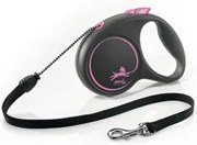 flexi-Bogdahn International GmbH & Co KG Vodítko FLEXI Black Design M lanko 5m/20kg růžová