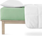 Napínací prostěradlo jersey s elastanem zelené 90 x 200 cm