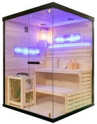BPS-koupelny Finská sauna Relax HYD-4783 140x150, 3-4 osoby
