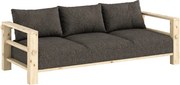 Tmavě šedá pohovka 225 cm Bare – Karup