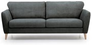 Černošedá pohovka 206 cm Paris - Scandic