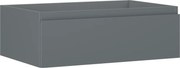 Mexen Orio, koupelnová skříňka 70 cm, 1 zásuvka, grafitová matná, 91A10-07023-1-BF66