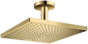 Hansgrohe Raindance E - Hlavová sprcha, 30x30 cm, EcoSmart, leštěný vzhled zlata 26251990