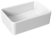 Jika Cubito Pure - Umyvadlo na desku, 50x35 cm, bez přepadu, bílá H8184230001121
