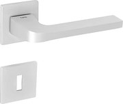 Dveřní kování MP Supra - HR 3097 5S (WS), klika-klika, WC klíč, MP WS (bílá mat)
