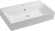 Aqualine Aqualine, Keramické umyvadlo 70x42cm, na desku, 10SF50070