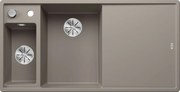 Blanco Axia III 6 - Silgranitový dřez, 100x51 cm, s ovládáním odtoku a příslušenstvím, InFino, tartufo 524650